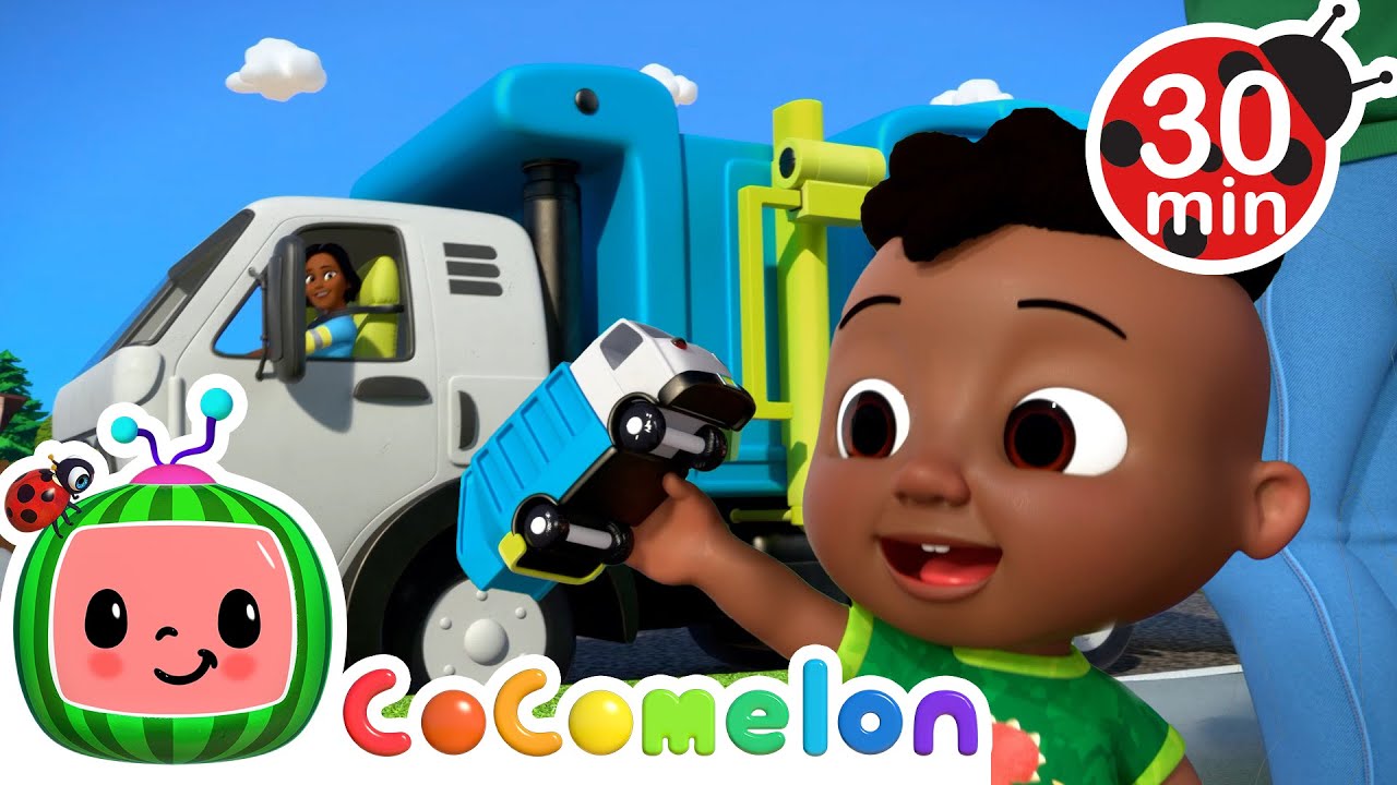 Wheels on the Recycling Truck | Cocomelon - Cody Time | Kids Cartoons ...