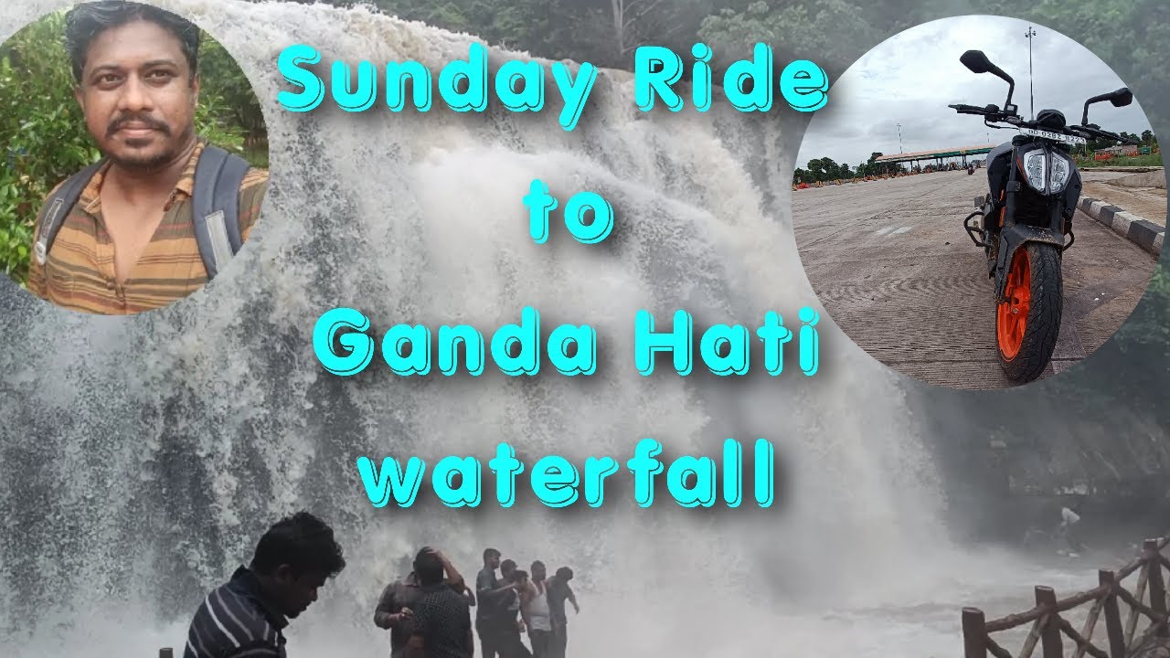 ଗାଡି ଗଡିଲା Ganda Hati waterfall କୁ...🤭🤘//Berhampur to Ganda Hati ...