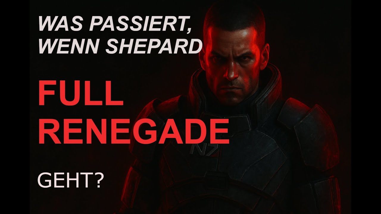 Was passiert, wenn Shepard FULL RENEGADE geht? (MassEffect) - YouTube