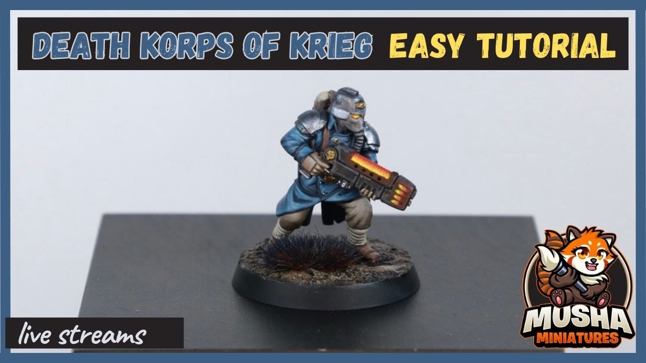 Death Korps of Krieg Painting: Miniature Masterclass for Beginners ...