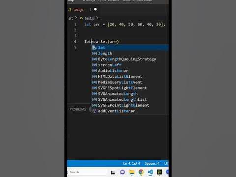 remove duplicates from array with one line | arrays in JavaScript | # ...