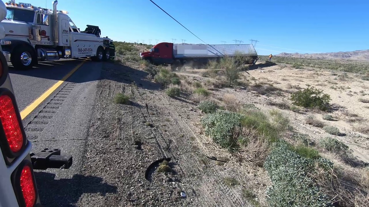 Tractor Trailer Rolled Over! Recovery Video (Short Version) - YouTube