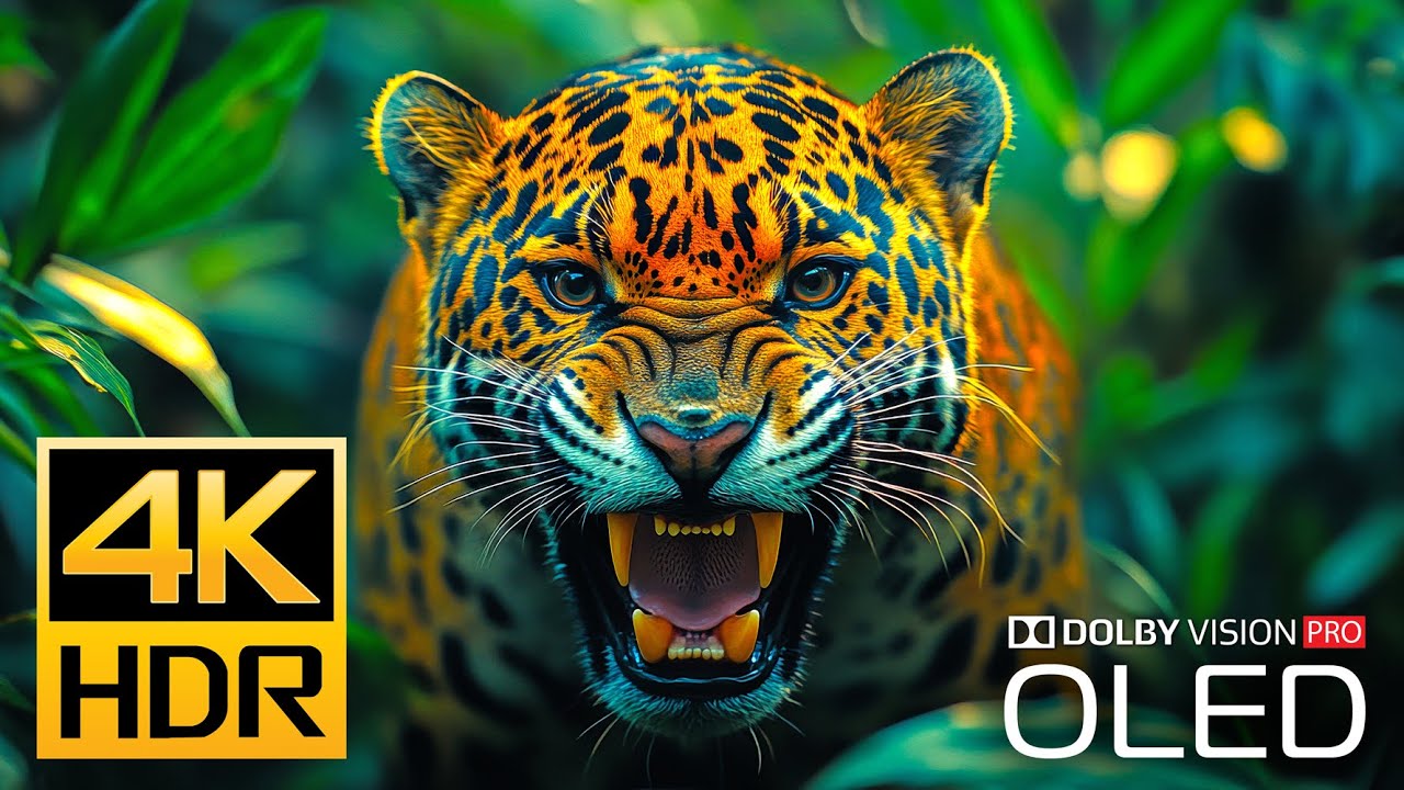 Amazing Wild Animals in Stunning 4K HDR 120fps Dolby Vision