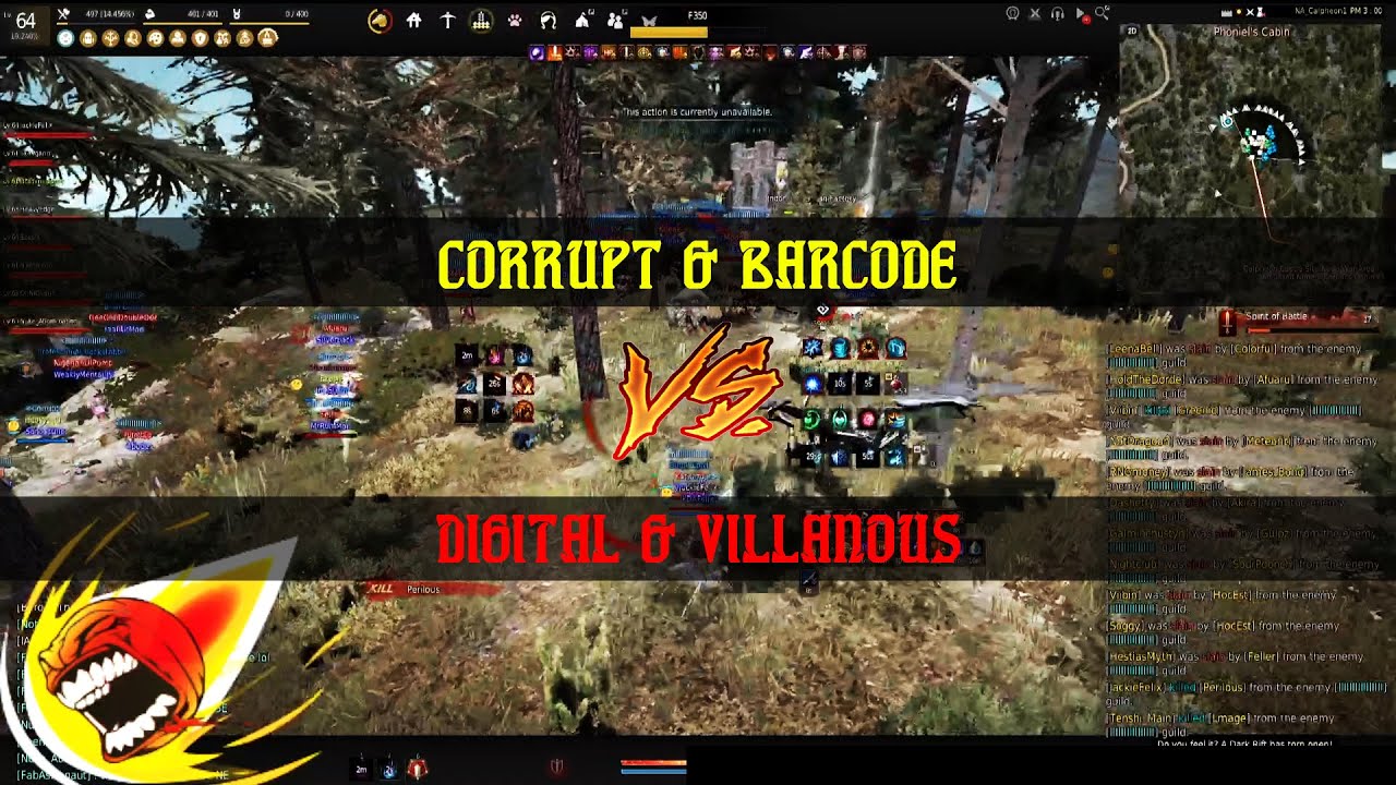 BDO - Node War (Corrupt & Barcode vs Digital & Villanous) - YouTube