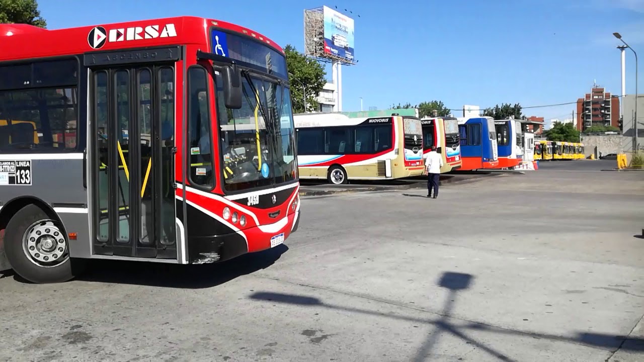 Línea 133 Metalpar Iguazu II Man D08 en Puente Saavedra - YouTube