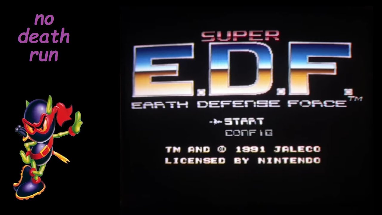 completing/прохождение Super Earth Defense Force | Super Nintendo ...