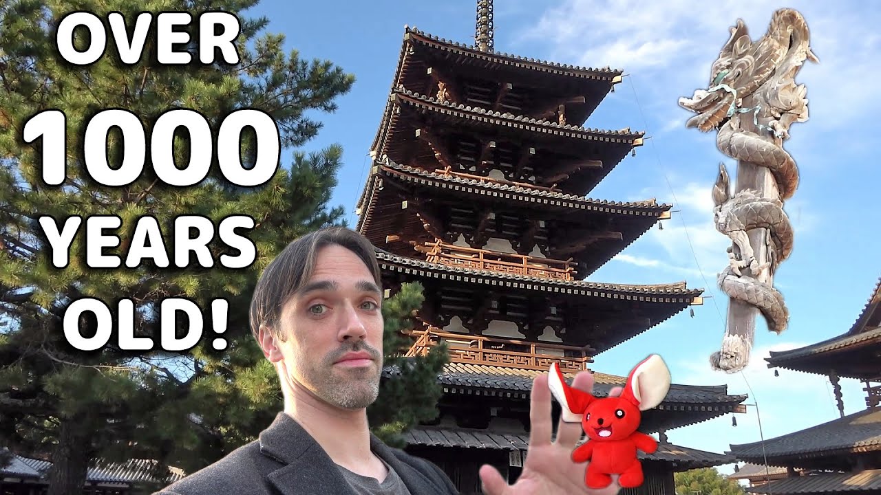 Oldest Wooden Building | Horyuji Temple | Aersion in Japan - YouTube