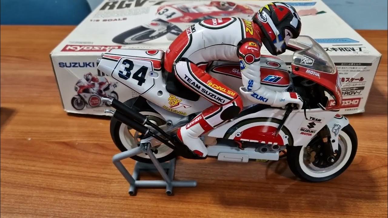 1992 vintage 1/8 rc Kyosho RGV-Gamma Hanging On RacerNo. 3022 kevin Schwantz - YouTube