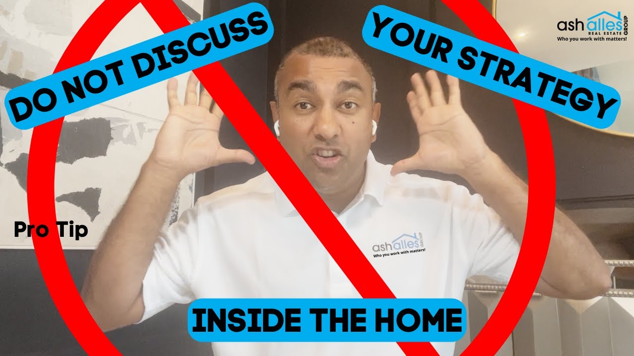 🤩 🎯 Do Not Discuss Your Strategy Inside The Home | Pro Tip - YouTube