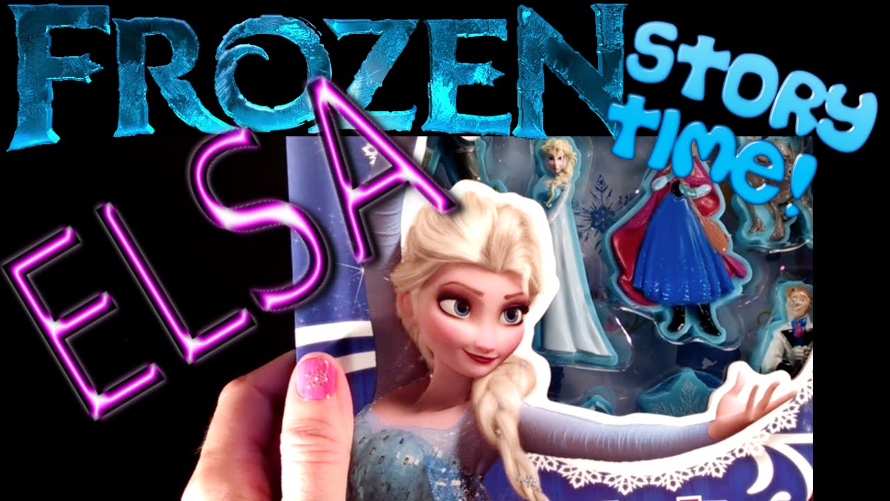 ELSA FROZEN - Stuck On Story Book! - YouTube