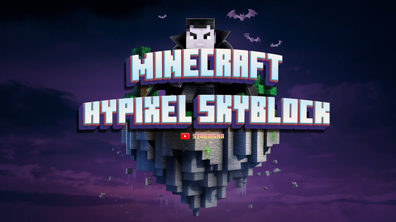 Berkunjung Ke Rumah Vampire Di Hypixel Skyblock | Minecraft - YouTube