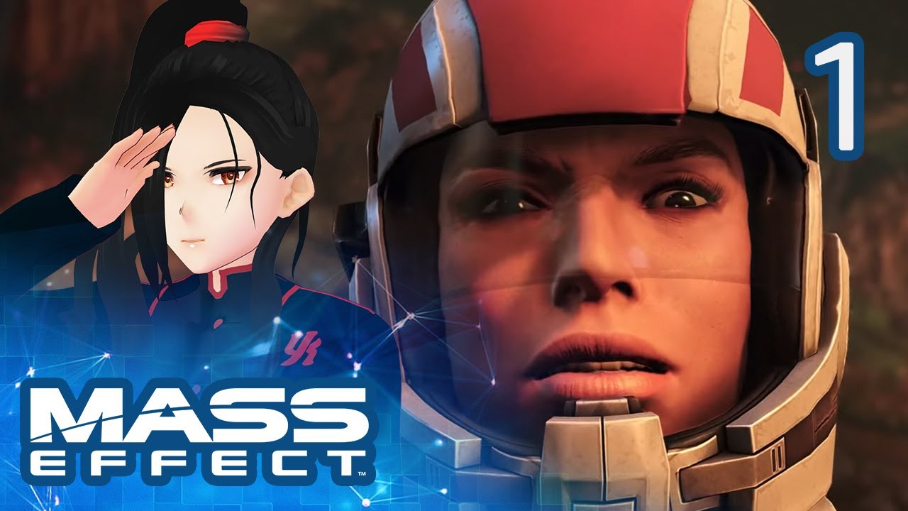 【Mass Effect: Legendary Edition】#1 | Спасаем Эшли - russian vtuber ...