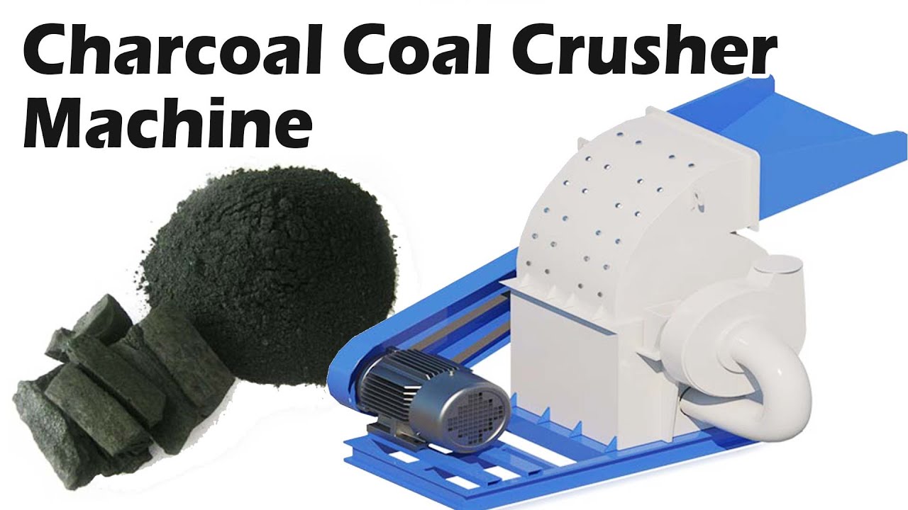 Charcoal Coal Crusher Machine - Efficient Powder Production#charcoal # ...