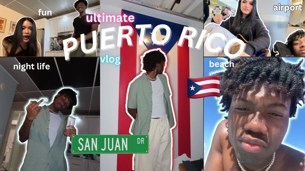 DAYS IN MY LIFE IN PUERTO RICO * ULTIMATE PR TRAVEL VLOG🇵🇷* beach walks ...