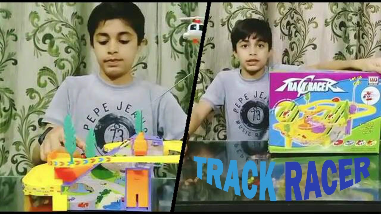 Unboxing Of Track Racing Game For Kids - YouTube