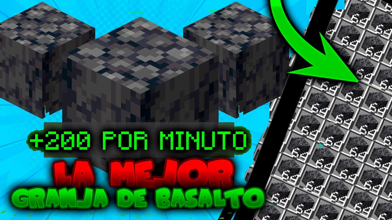 Minecraft Bedrock 1.21: La Mejor Granja de Basalto | ¿Cómo hacer una granja de basalto? 📝 ...
