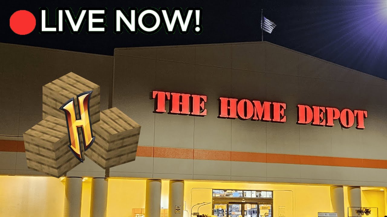 🔴Build Battle at The Home Depot - YouTube