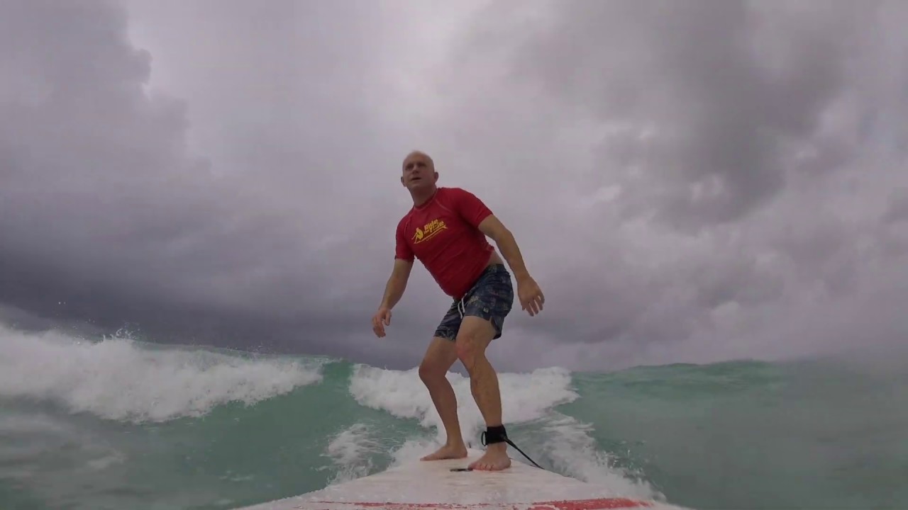 Beginner Surf Lessons Barbados | Ride The Tide Surf School - YouTube