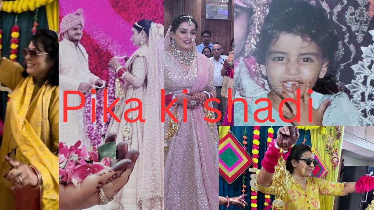 Pika ki shadi | Chura ceremony Punjabi wedding |Vatna ceremony in ...
