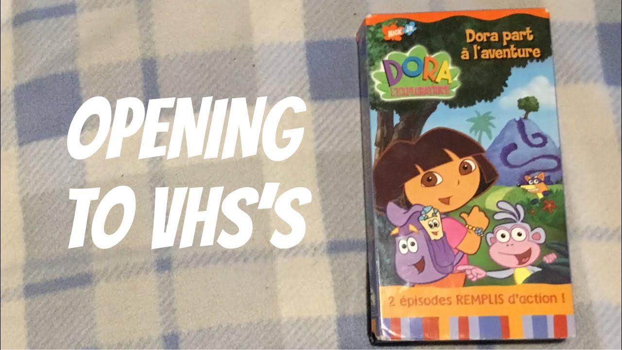 Opening To Doras Backpack Adventure Dora Part à Laventure 2002 Vhs French Canadian Copy