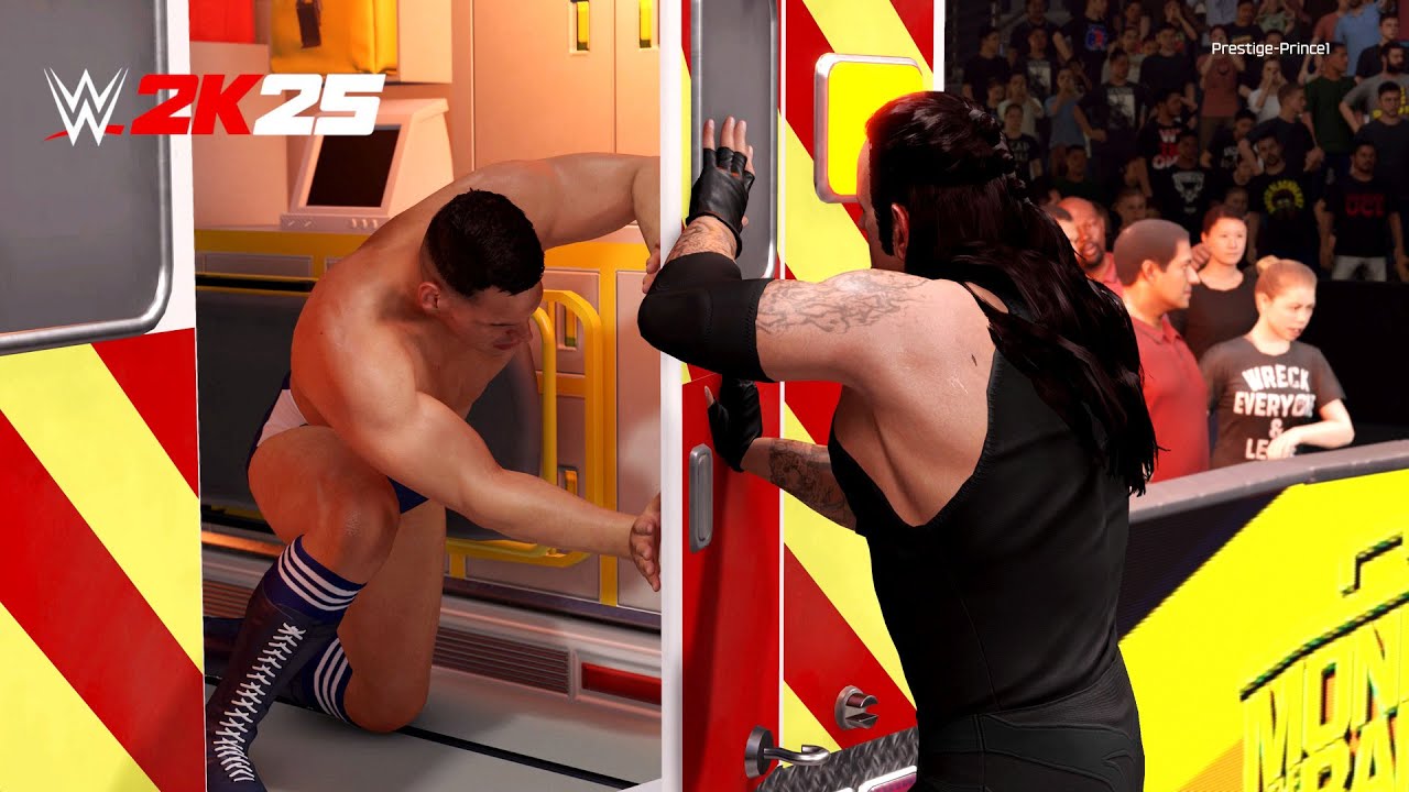 WWE 2K25 - Gunther Vs The Undertaker I Ambulance Match I FULL GAMEPLAY ...