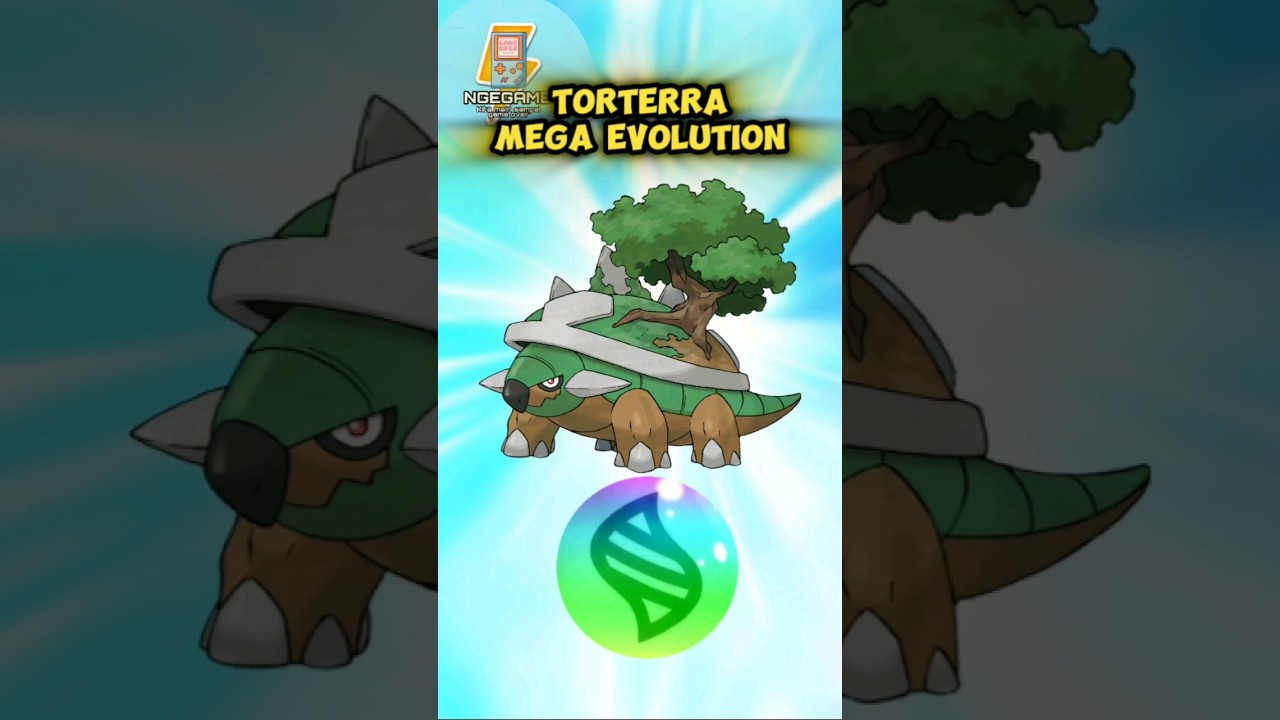 Pokemon Torterra Mega Evolution