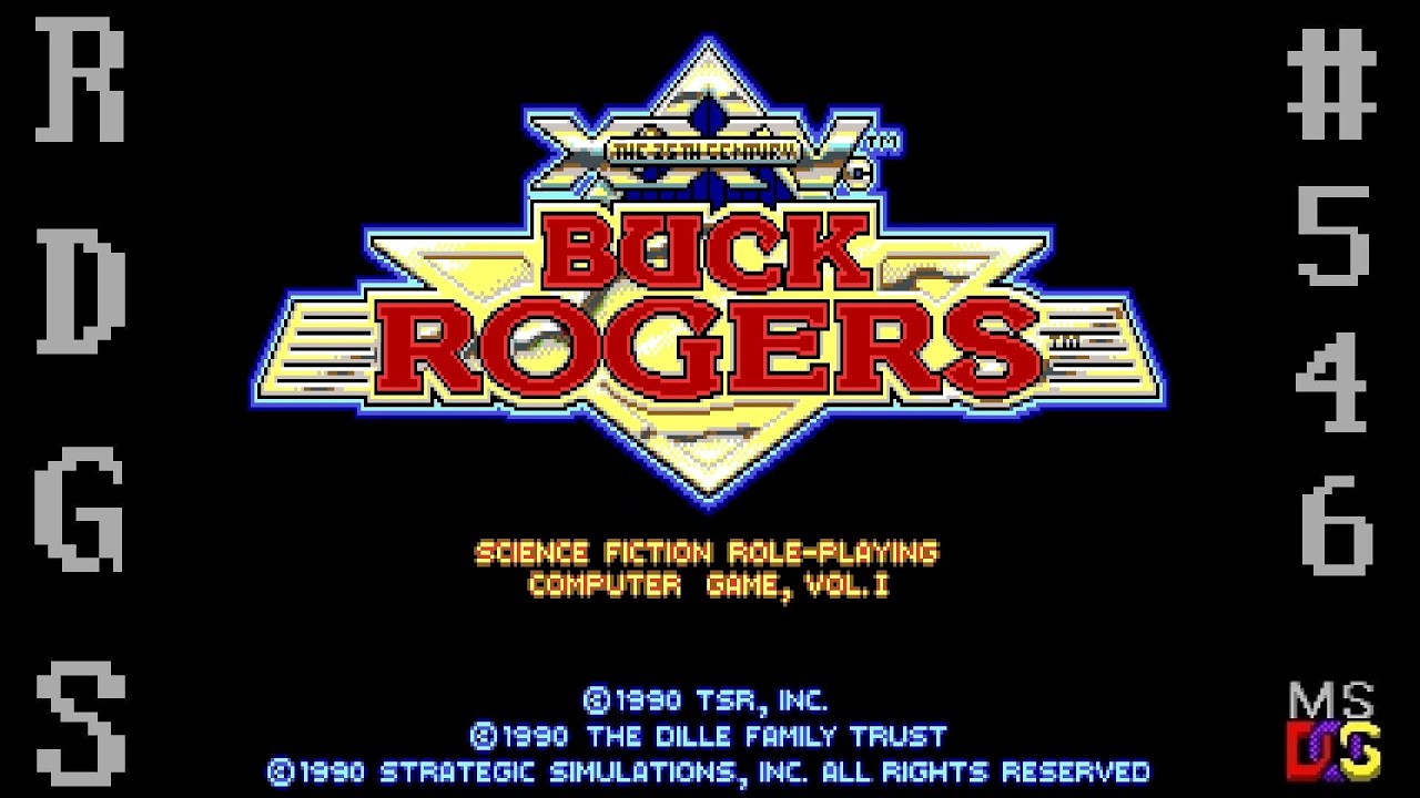 Random DOS Game Show #546: Buck Rogers: Countdown to Doomsday (1990 ...