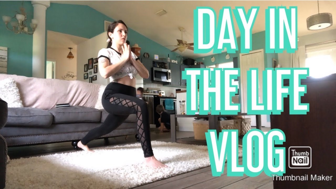 DAY IN THE LIFE VLOG! YOGA, HOMESCHOOL, SKINCARE & MORE!! - YouTube