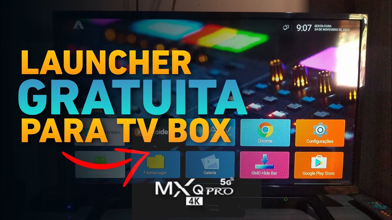 Launcher para Tv Box MXQpro 4k, Como Personalizar de Forma Fácil - YouTube