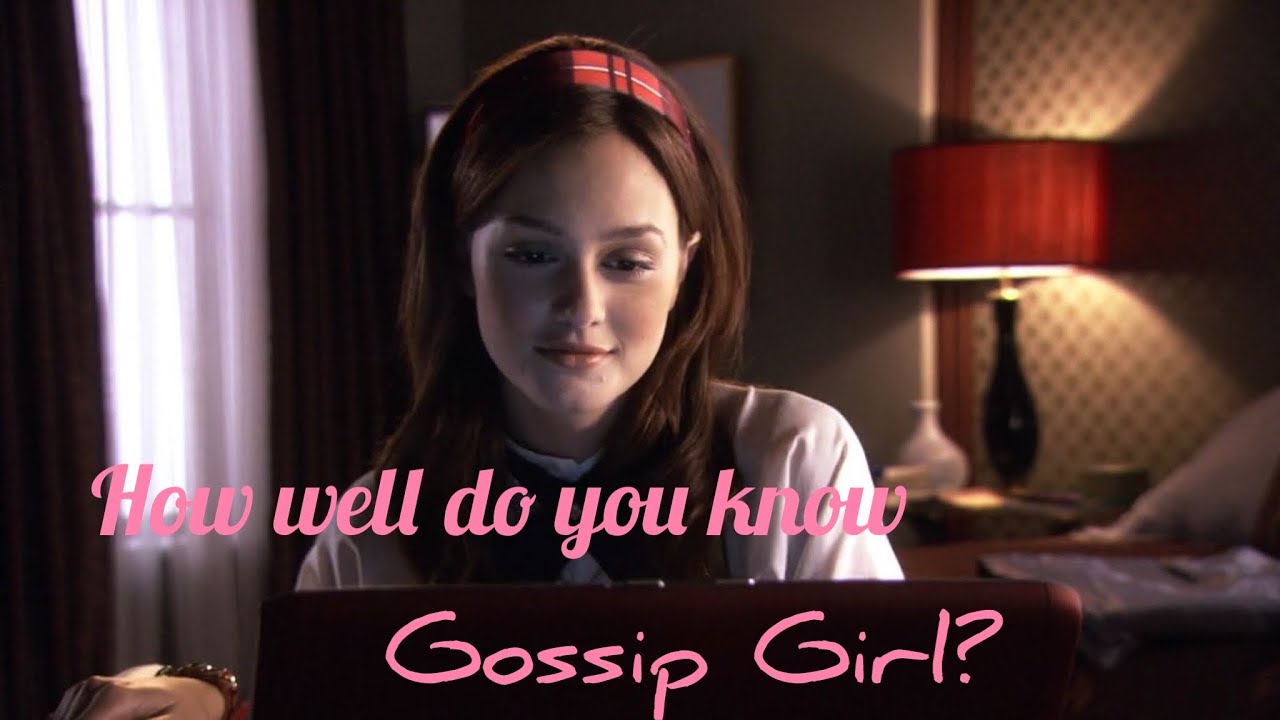 Complete the Gossip Girl line… - YouTube