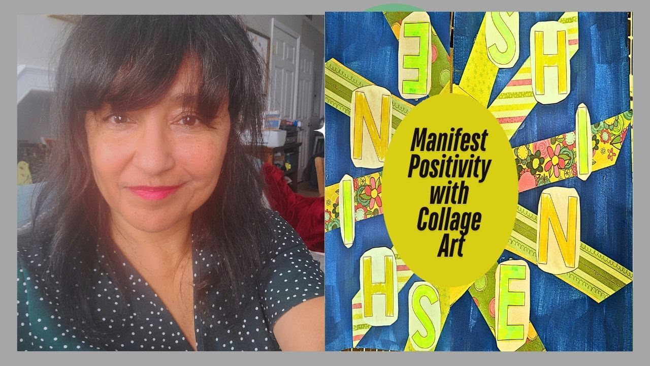 How to Create Positive Affirmation Collage Art for Beginners: Shine ...