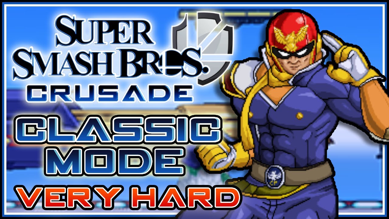 Super Smash Bros. Crusade | Classic Mode: Captain Falcon (Very Hard ...