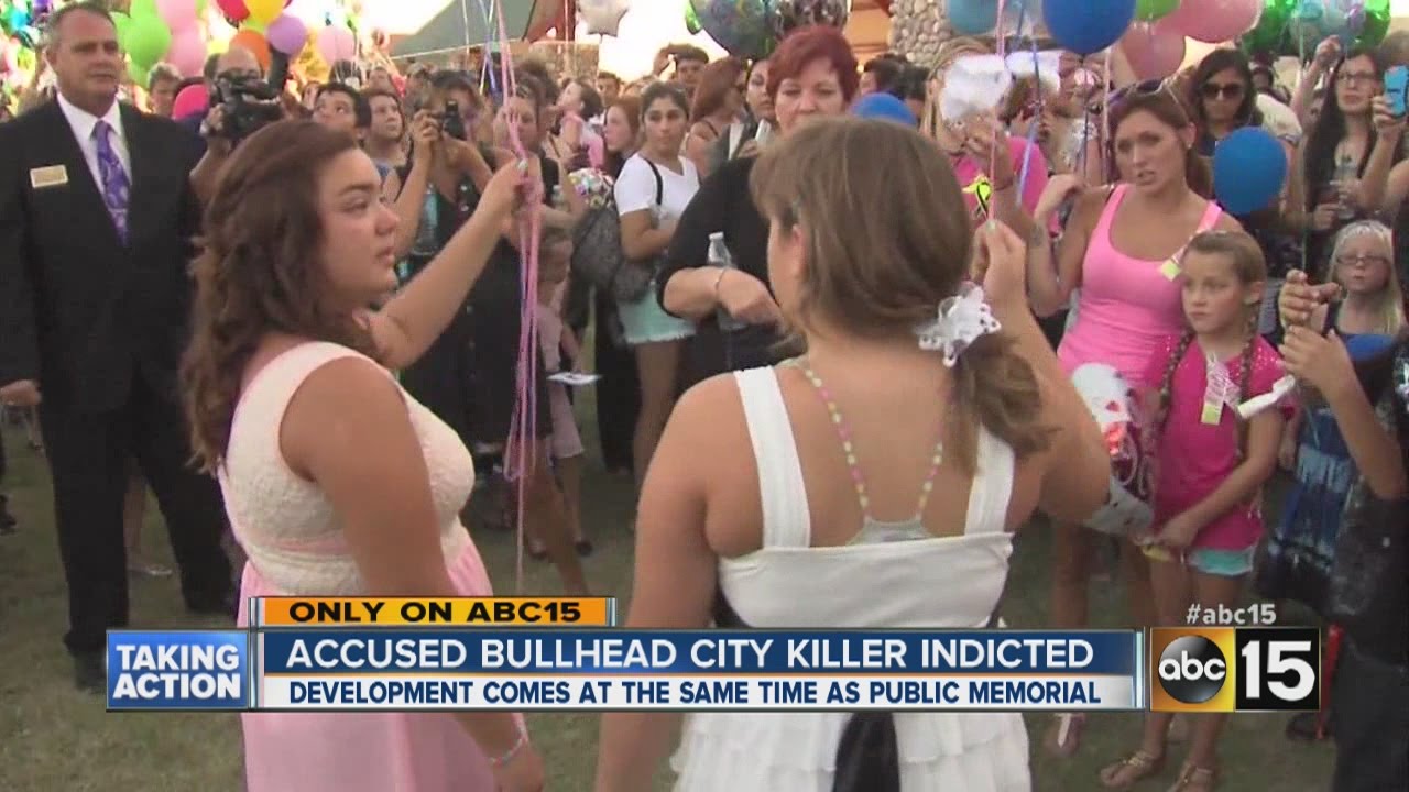 Many gather at park to remember 8-year-old Bullhead City girl - YouTube