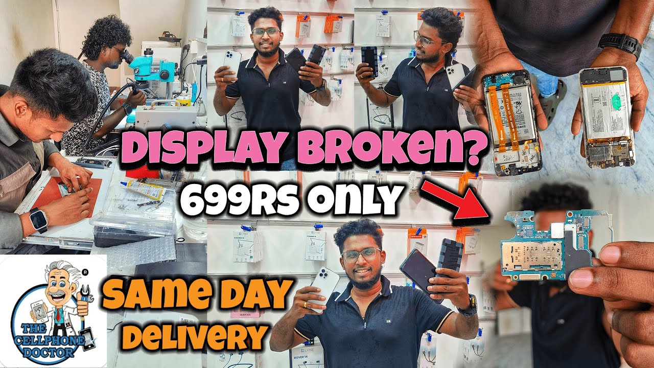 Mobile Display Broken..?? Dont worry!!! We can fix it @699 onwards ...