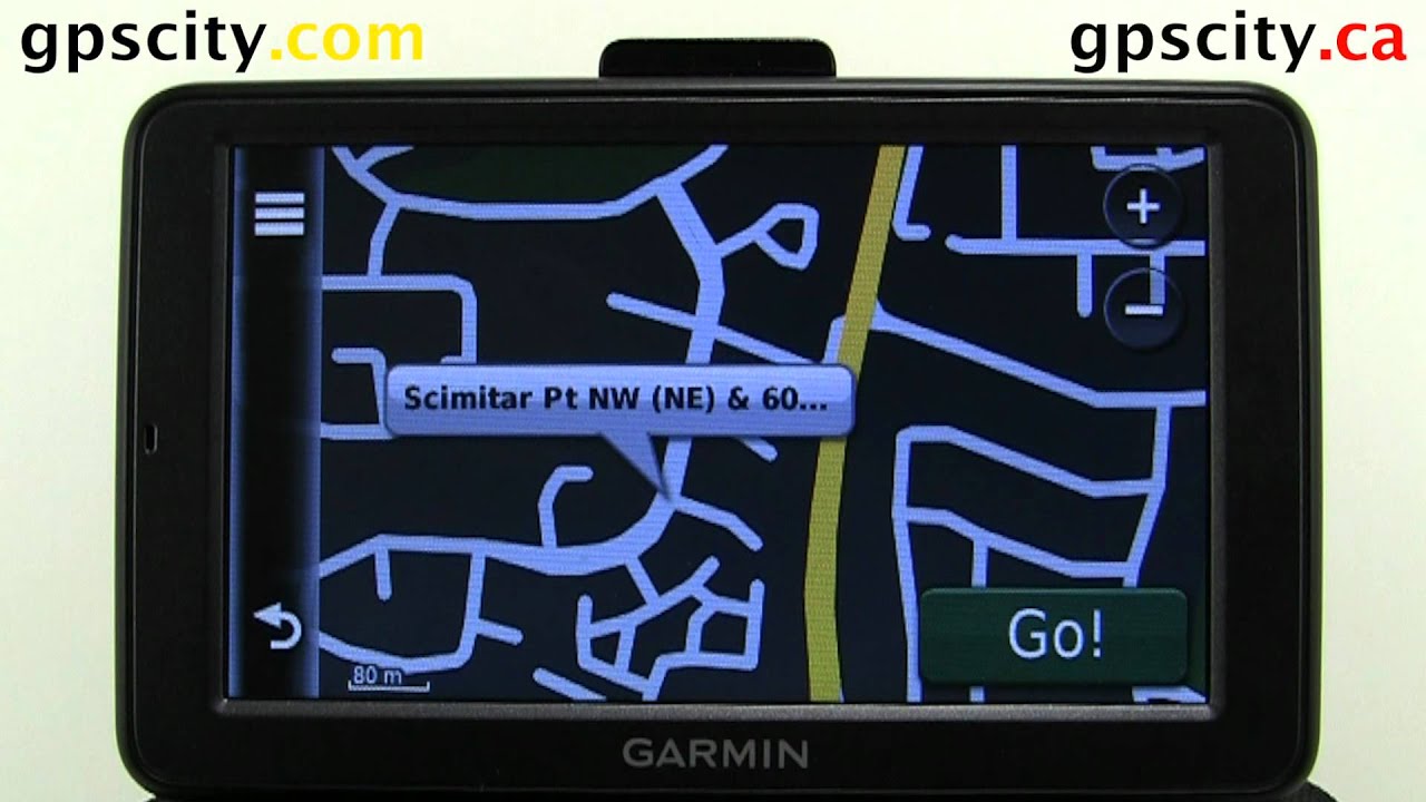 Using the Map Screen for the Garmin Dezl 560 with GPS City - YouTube