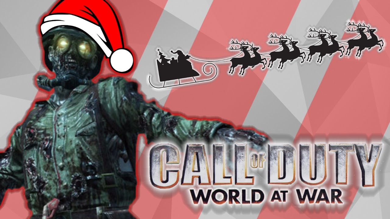 Call of Duty WaW Christmas Zombies! (Holiday Special 2016) With Smokey ...