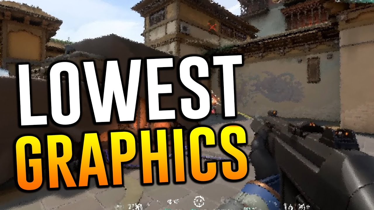 I Played Valorant on the WORST Graphics Possible... (Settings Challenge ...