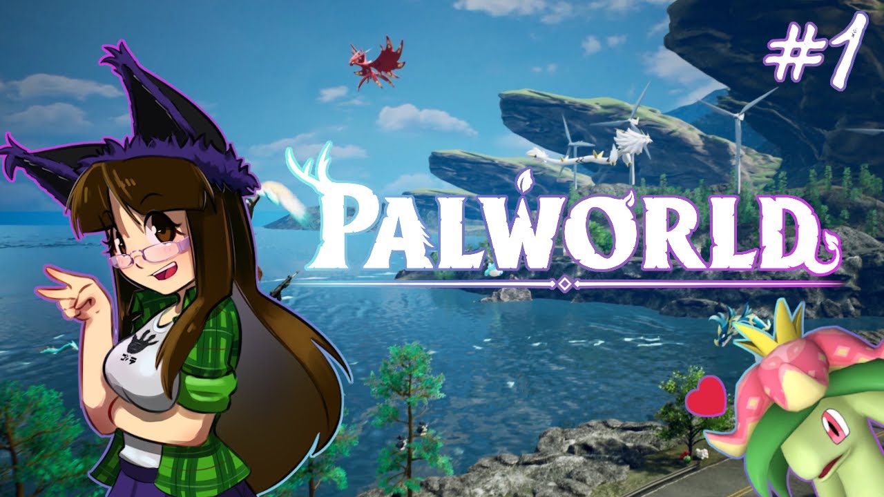 Lilly learns to SURVIVE | Palworld 1 - YouTube