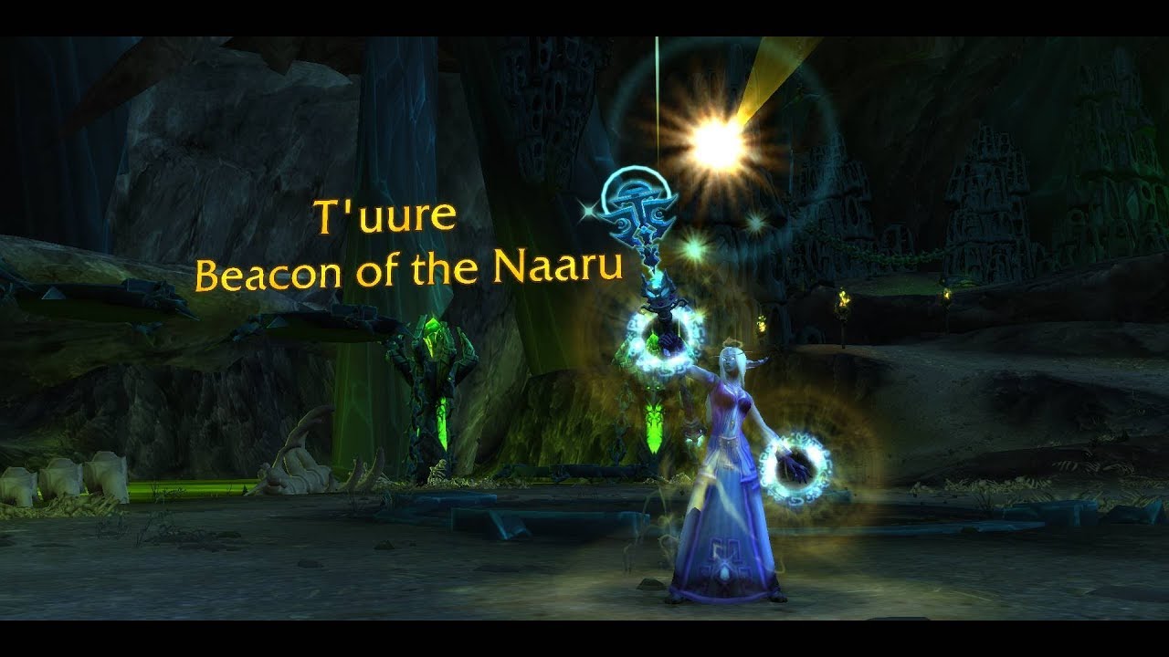 World of Warcraft Priest order hall Ep 2 T'uure Beacon of the Naaru ...