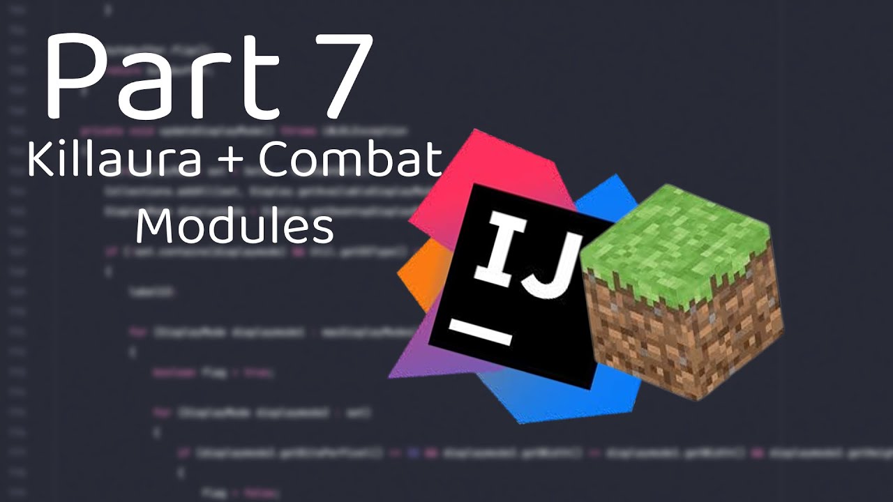Create a Minecraft 1.8.9 hacked client | Killaura + Combat Modules - YouTube