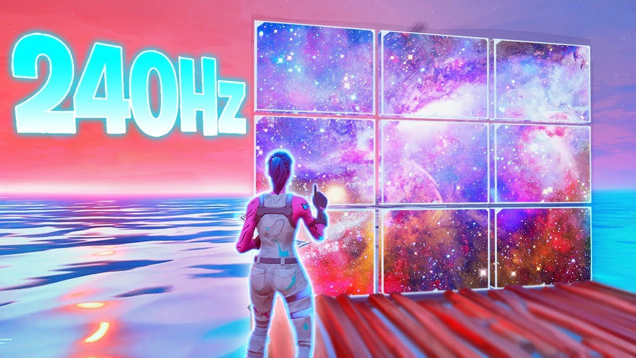 This is What 240Hz looks like in Fortnite.. (unbelievably smooth) - YouTube
