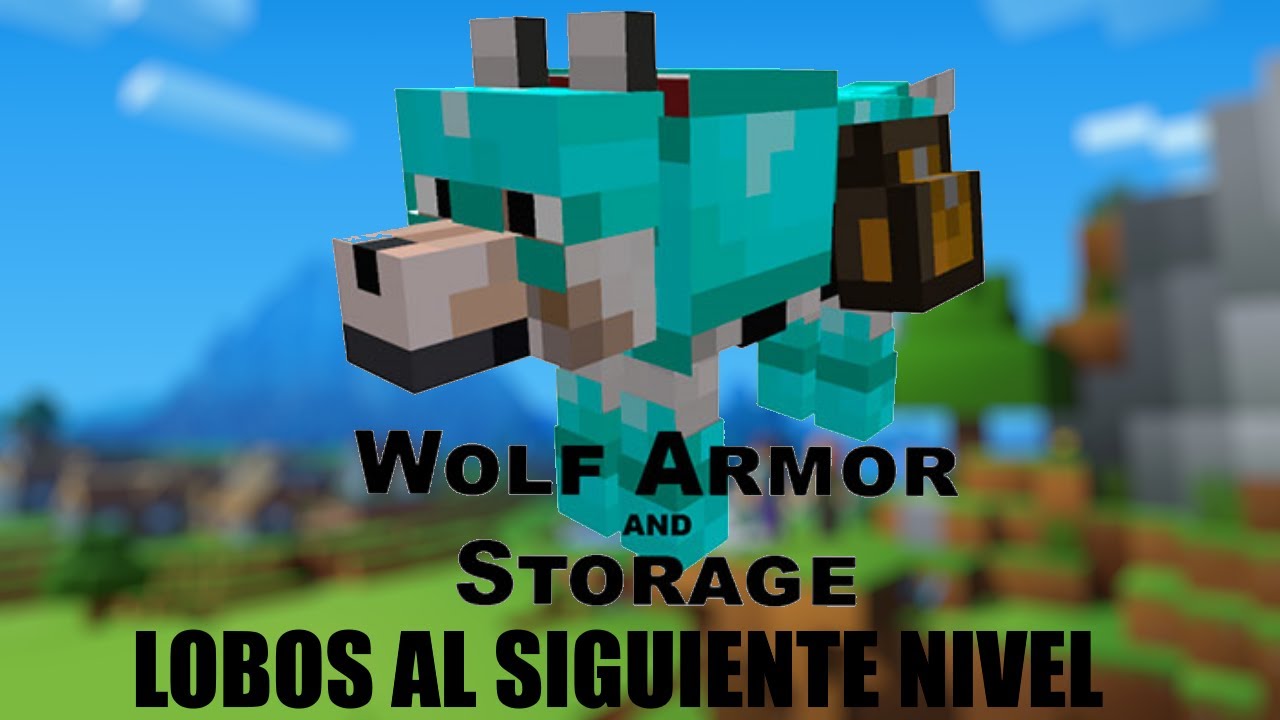 Wolf Armor and Storage Mod - Tus LOBOS nunca habían estado más SEGUROS ...