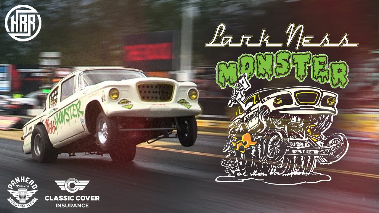 The Lark Ness Monster Wheel standing Gasser! Hot Rod Revue - YouTube