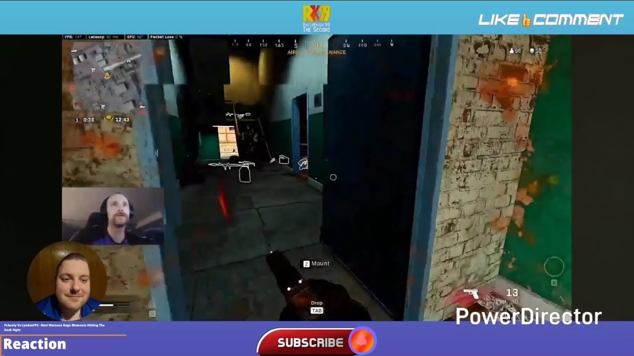 Pchooly Vs LyndonFPS Best Warzone Rage Moments Hitting The Desk Fight ...