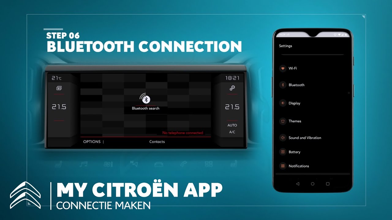 My Citroën App - Ë-Remote Control instellen - YouTube