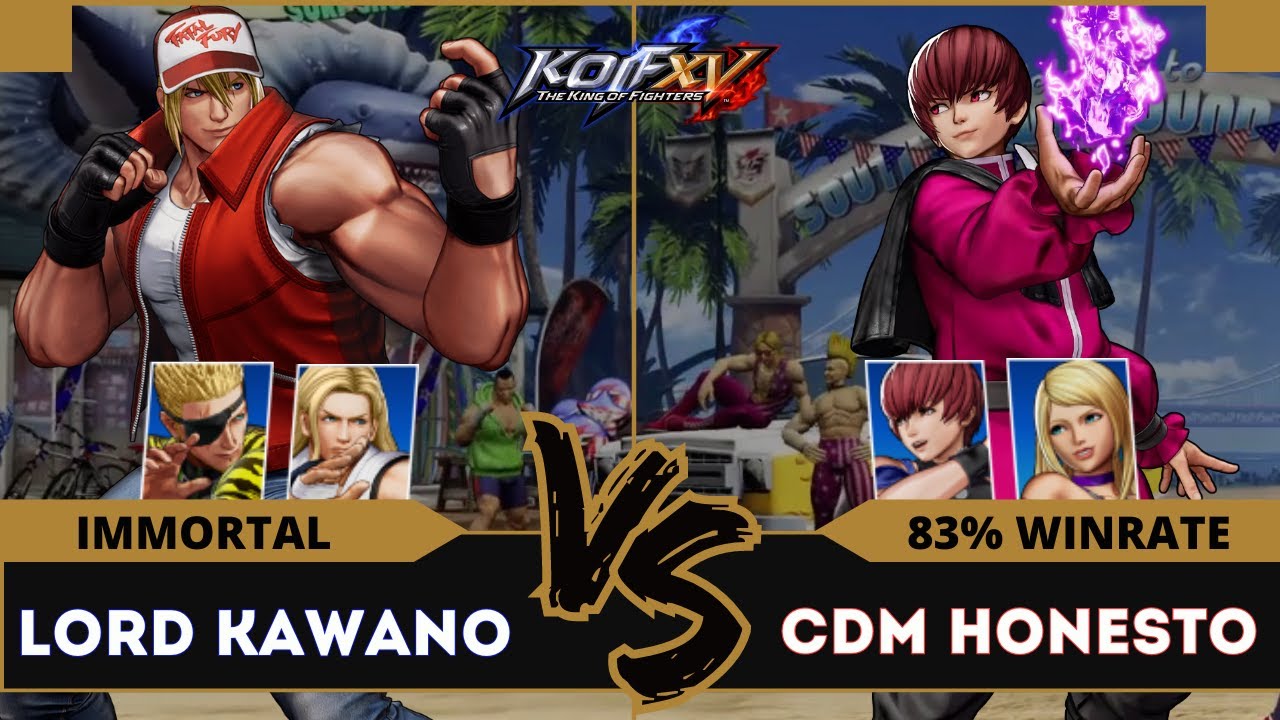 KOFXV⭐LORD KAWANO (Terry/Andy/Ramon) vs CDM HONESTO (Chris/B.Jenet/O ...