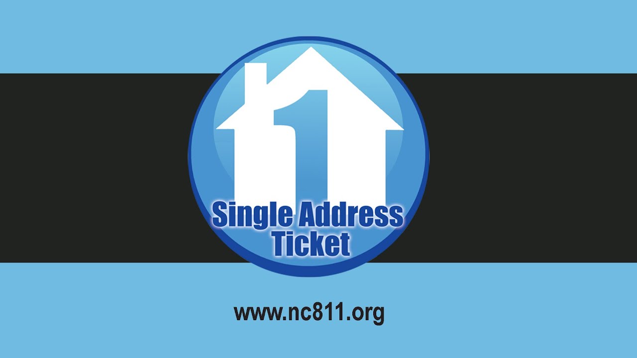 Submitting a locate request is easy with Single Address Ticket - YouTube