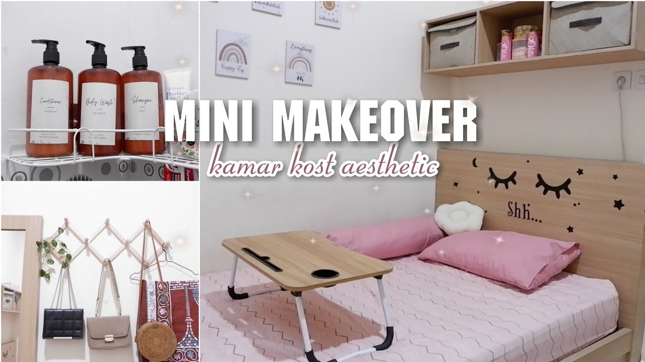 Makeover kamar kost korean aesthetic 2022 | Desta Mutiara - YouTube