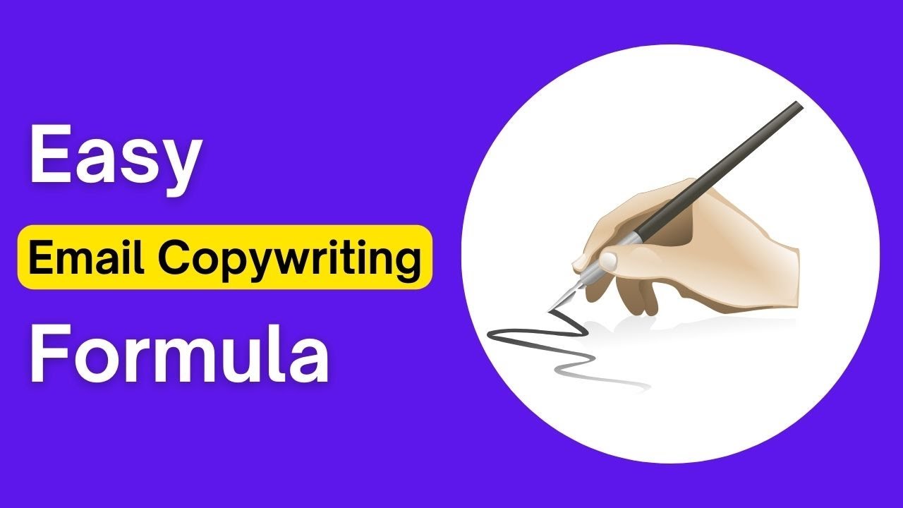 The #1 Email Copywriting Formula for Beginners - YouTube