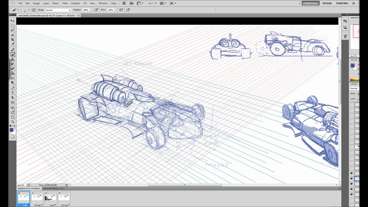Batmobile Redesign - Design - Front View - YouTube
